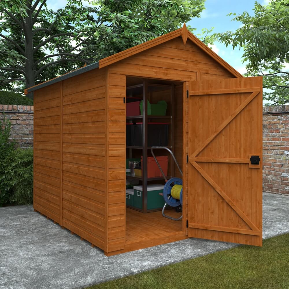 12ft x 6ft Apex Windowless Shed